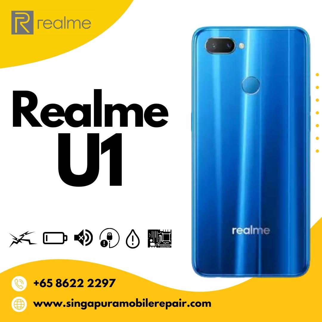 Realme U1 Cracked LCD Display Screen Battery Can't On Logo Water Damage ...