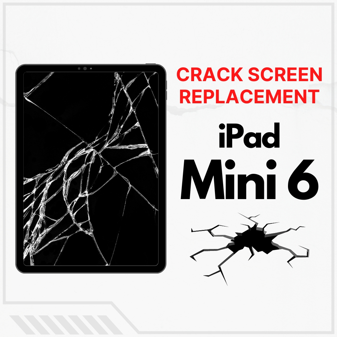 iPad Mini 6 Cracked Screen (Original Quality/原厂品质) Replacement Centre Singapore