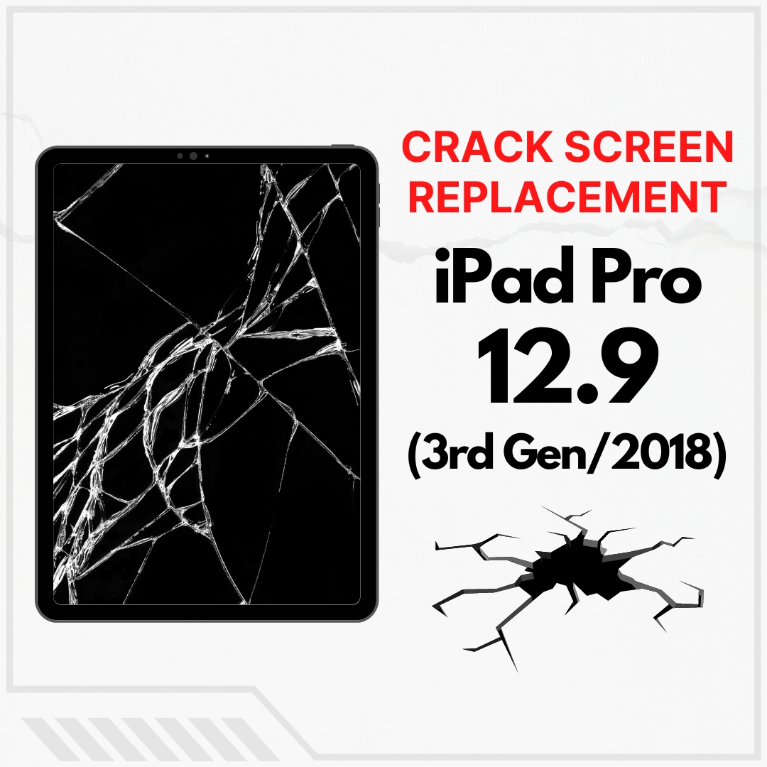 iPad Pro 12.9 3rd Gen (2018) Cracked Screen (Original Quality/原厂品质 ...